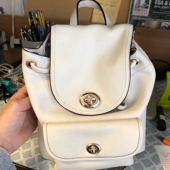 Coach | Bags | Coach Turnlock Mini Backpack | Poshmark